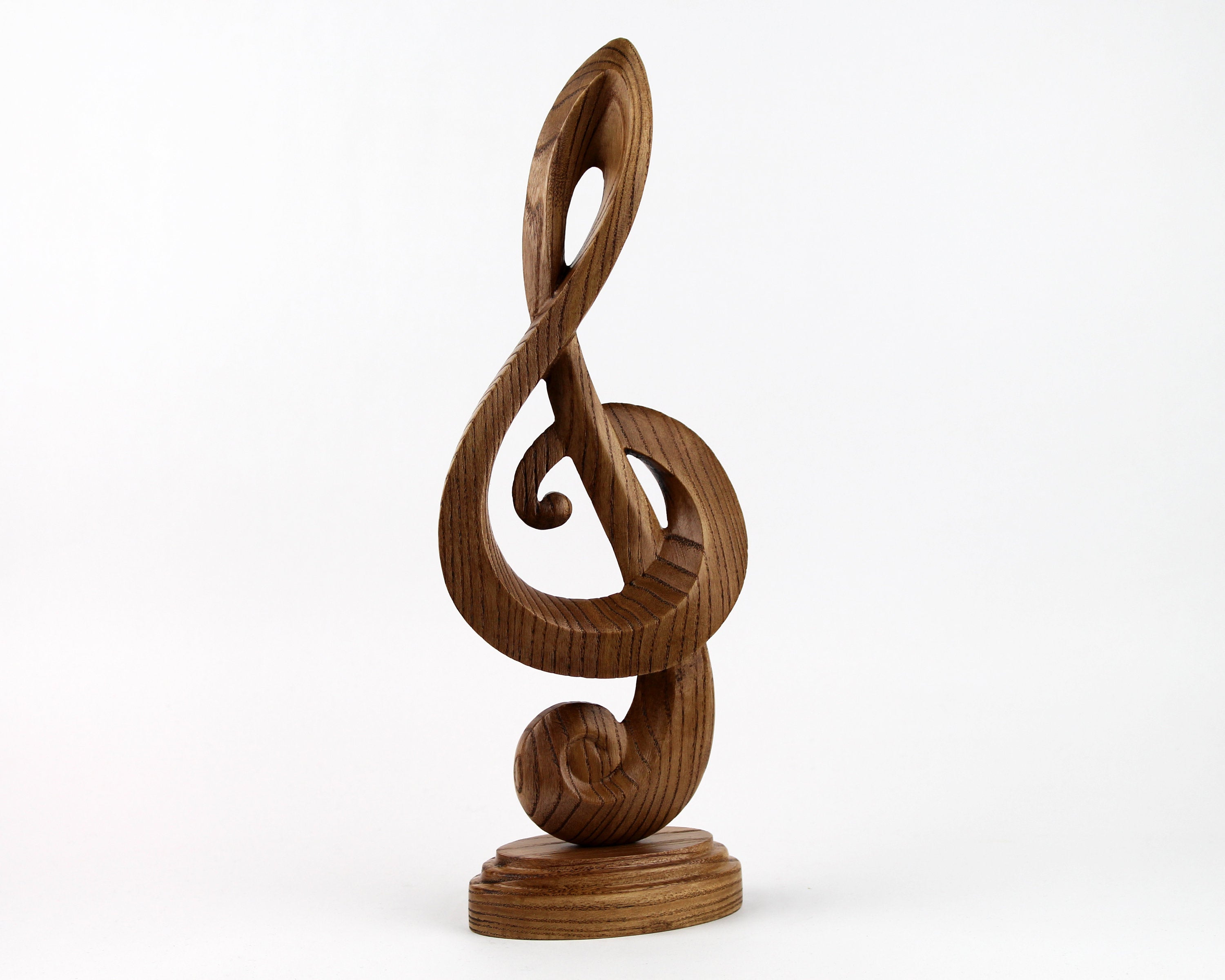 Buy Handmade Wooden Treble Clef – Musician Gift, Elegant Home Decor for ...